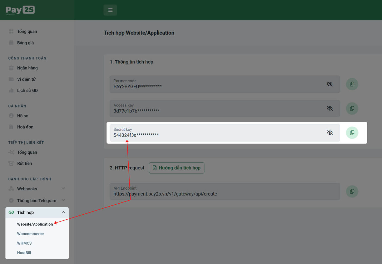 Pay2S - Giải pháp thanh toán tự động, biến động số dư